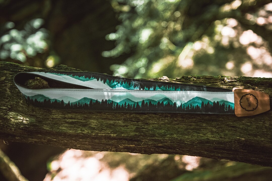 Camera Strap, Mountain Camera Strap, Woodsy Forest Strap, Forest Camera ...