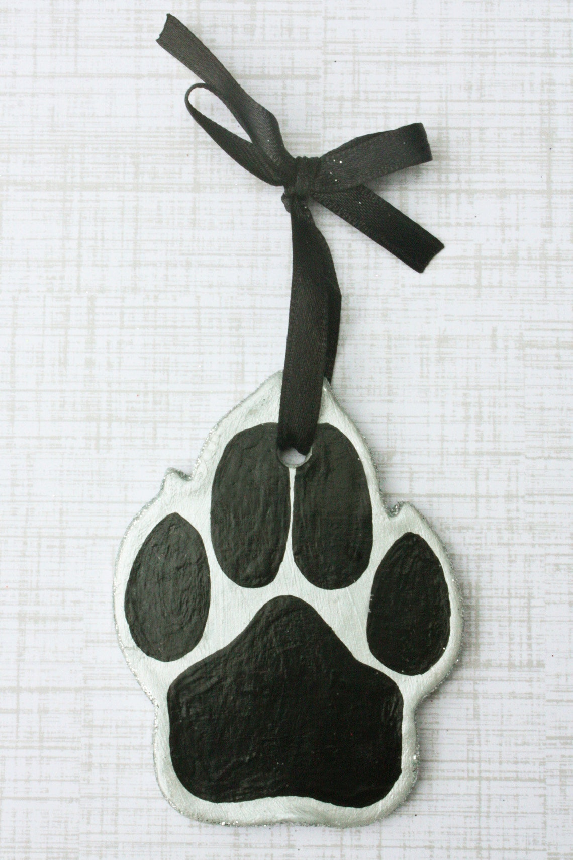 Personalized Paw Print Ornament Dog Paw Print Cat Paw Print - Etsy