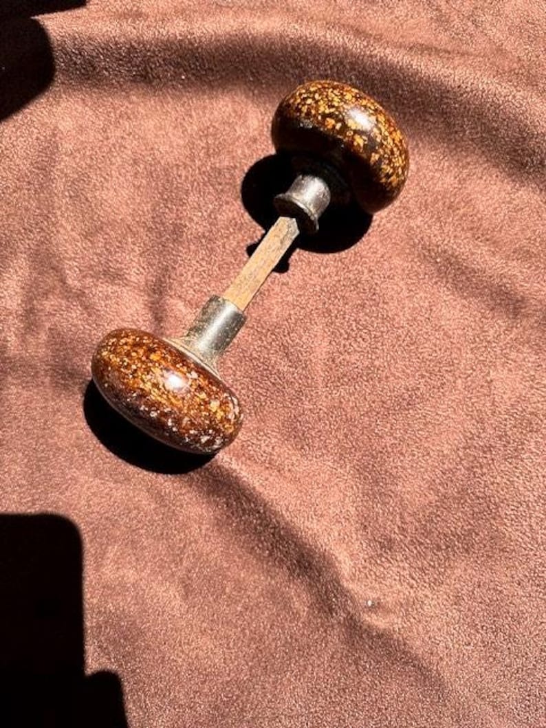 3 Bennington VT Pottery Door Knobs - Etsy