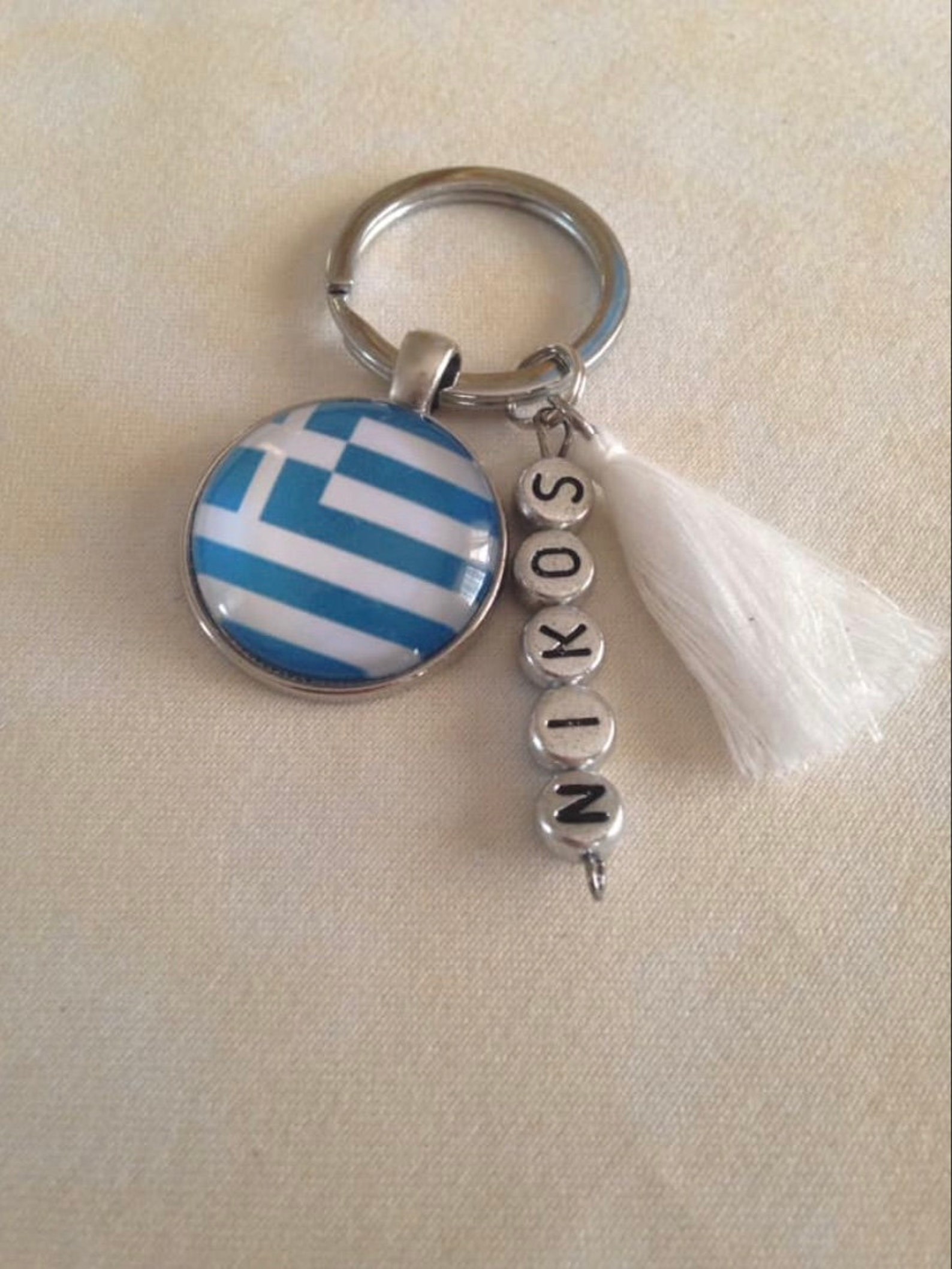 1 pcs Keychain Greek Flag-Keychains with Greek Names-Greek | Etsy