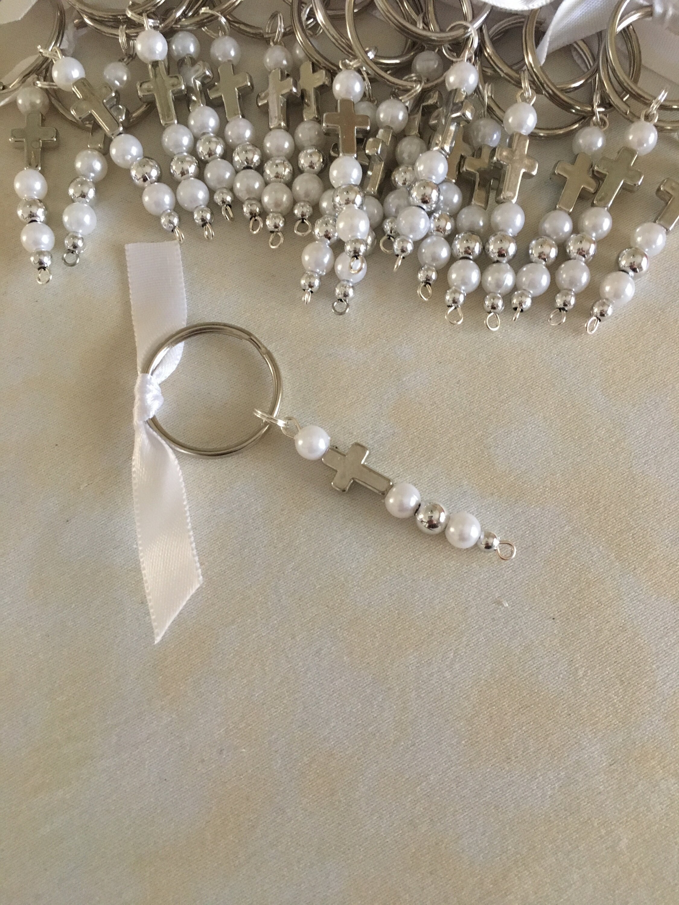 20 Pcs Keychain Favors-wedding Favors-baptism Favors-first - Etsy