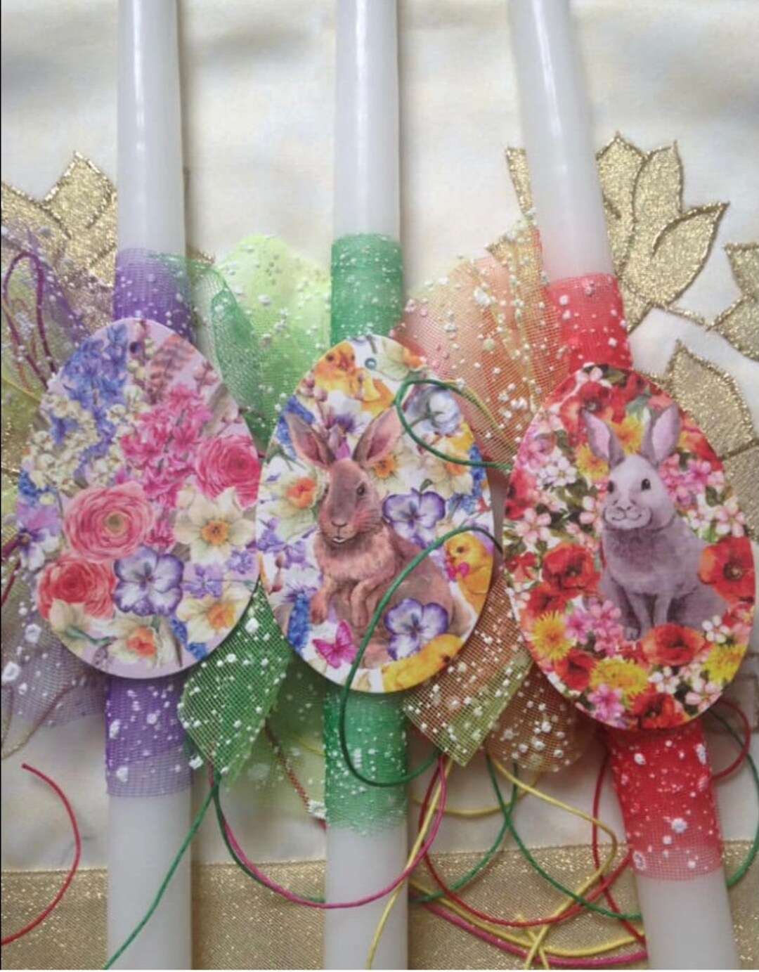 Girl Easter Lambada, Greek Orthodox Easter Candle, Palm Sunday Candles ...