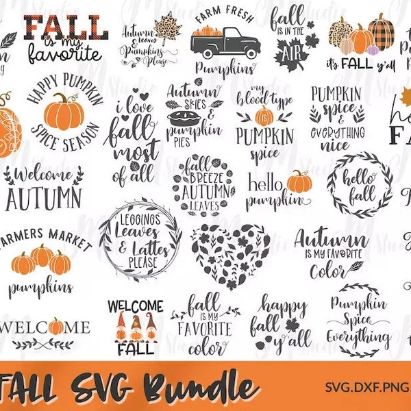 Girl Fall Svg - Etsy