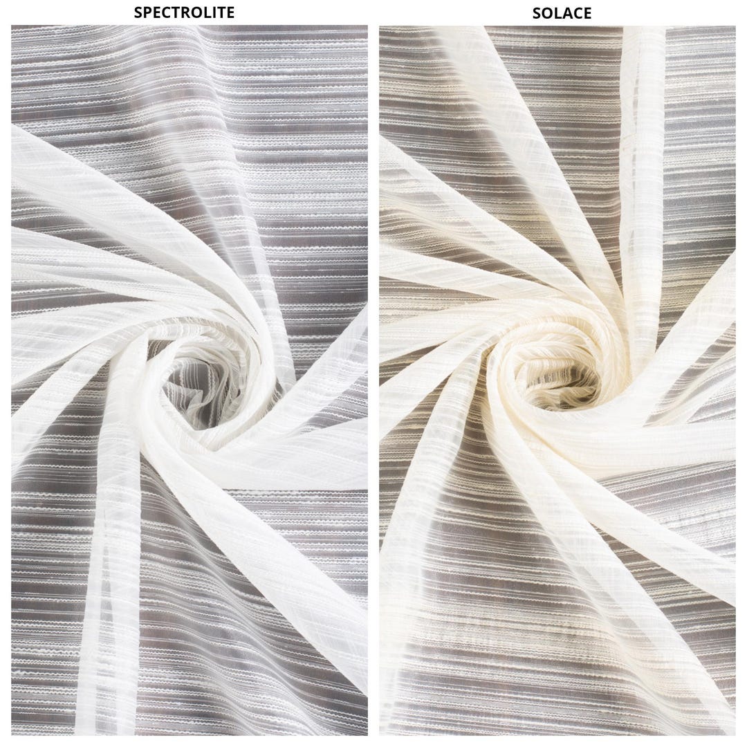 2 Colors. Textured Sheer Curtains. Custom Window Drapes for Living ...
