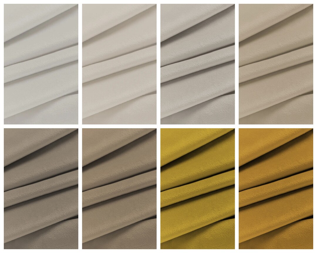 Velvet Roman Shades. 8 Colors, 3 Styles. Blackout Lining Option. Custom ...