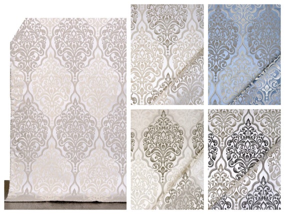 Damask Pattern Roman Shades 4 Colors. Custom Window Blinds - Etsy