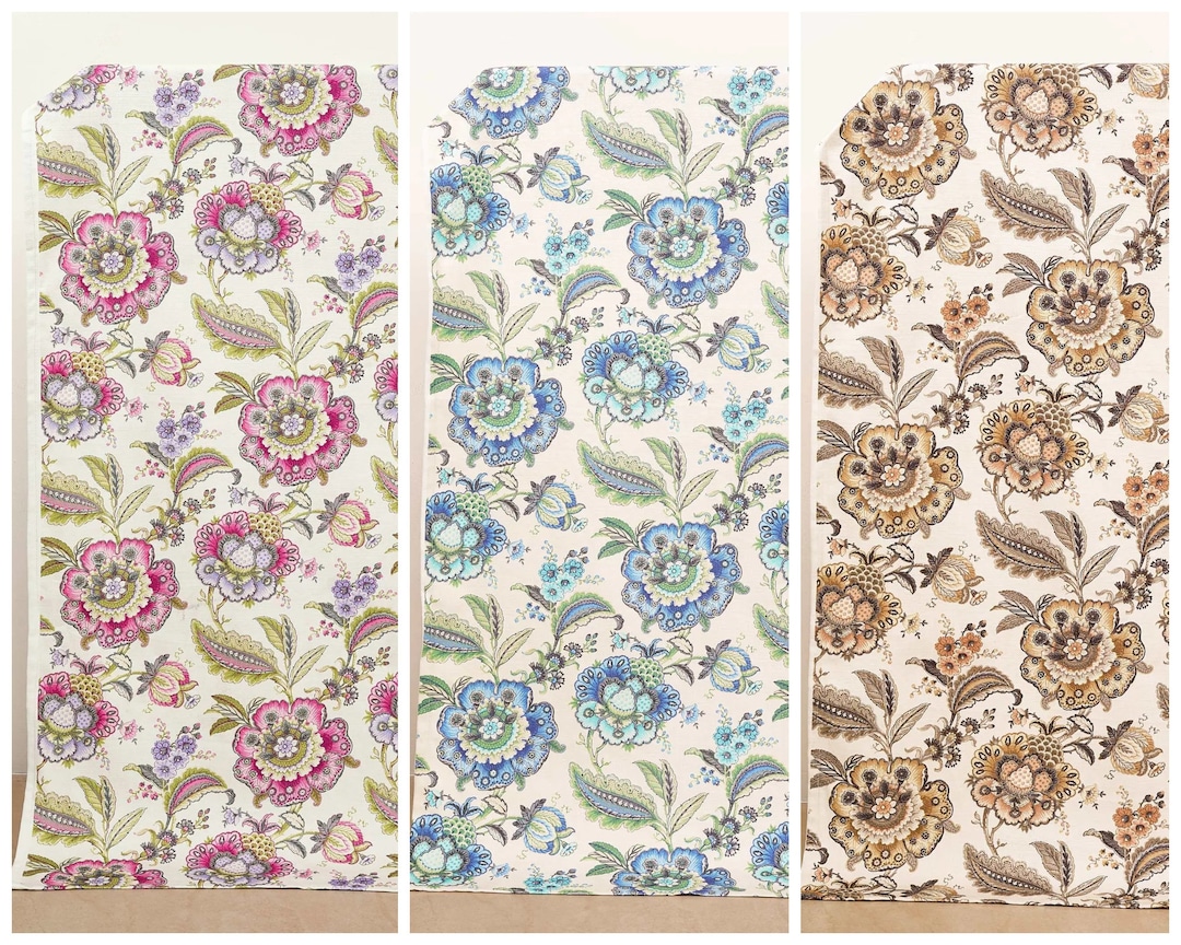 3 Colors. Fabric by Yard for Living Room, Bedroom, Dining Room, Kitchen ...