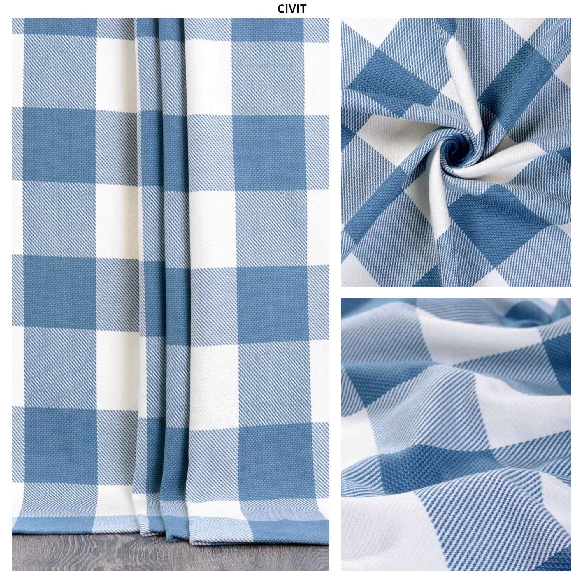 7 Colors. Buffalo Check Roman Shades. Custom Plaid Window Blinds for ...