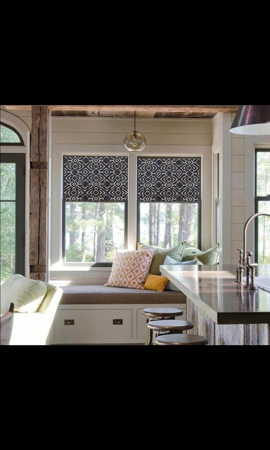 Custom Size Fake/faux Roman Shade Valance. Choose Any Fabric From Our ...
