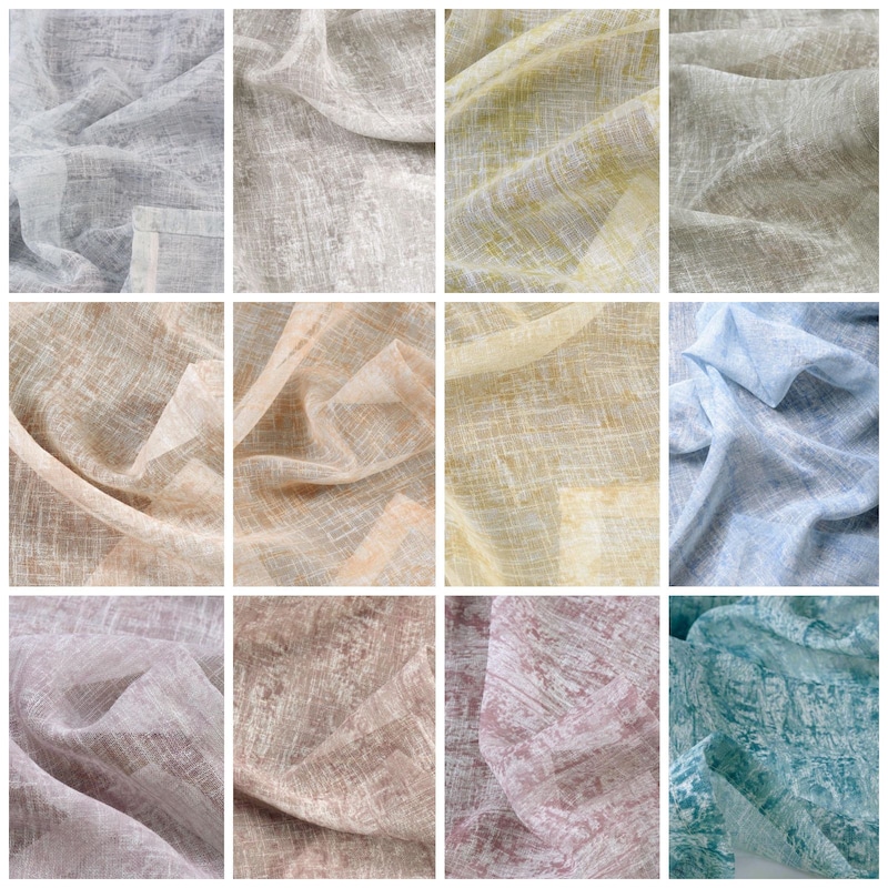 French Sheer Curtains - Etsy