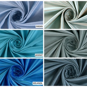 53 Colors. Shantung Silk Fabric by the Yard. Multipurpose Fabric for ...