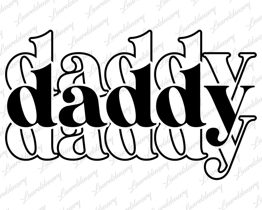 Daddy Svg, Digital Downloads, Stacked Svg, Dad Life Svg, Father's Day ...
