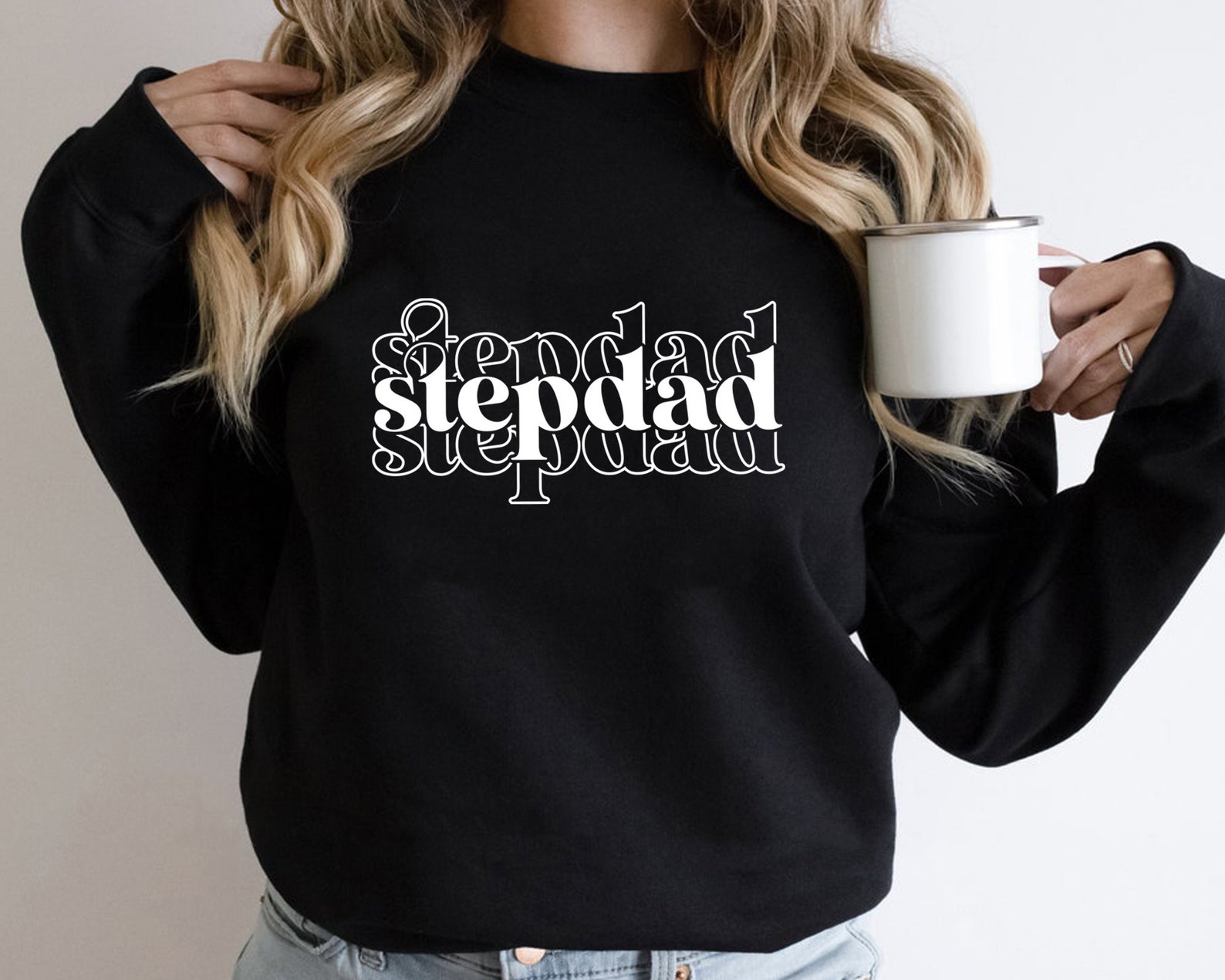 Stepdad Svg Digital Downloads Stacked Svg Dad Life Svg - Etsy