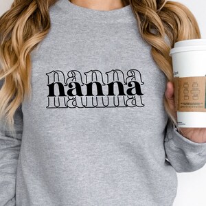 Nanna Svg, Digital Downloads, Stacked Svg, Family Svg, Mother's Day Svg ...