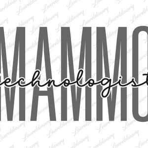 Mammography Tech Svg, Medical Svg, Digital Download, Nurse Svg, Medical ...