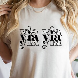 Yia Yia Svg, Digital Downloads, Stacked Svg, Family Svg, Mother's Day ...