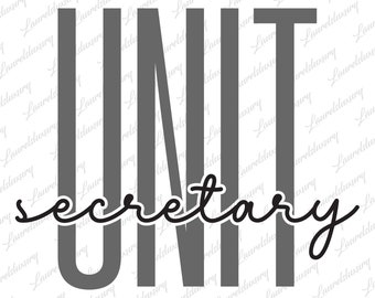 Unit Secretary Svg, Medical Svg, Hospital Secretary Svg, Digital ...