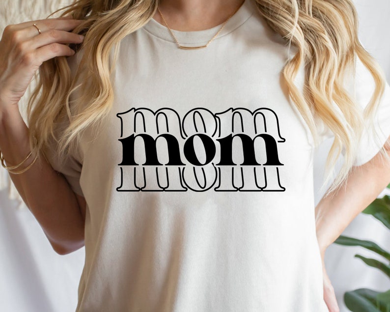 Mom Svg Digital Downloads Stacked Svg Family Svg - Etsy