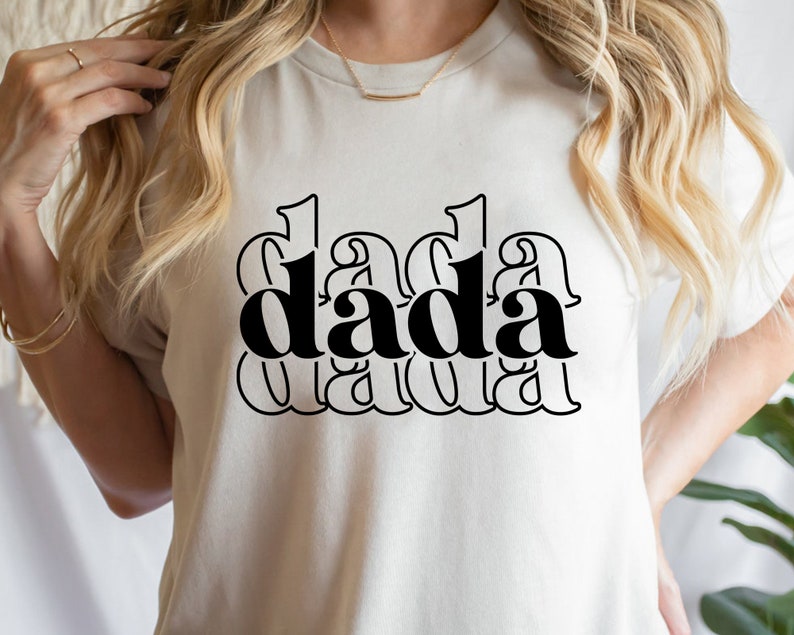 Dada Svg Digital Downloads Stacked Svg Dad Life Svg - Etsy