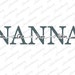 Nanna Svg, Mother Day Svg, Split Name Frame Svg, Grandma Svg ...