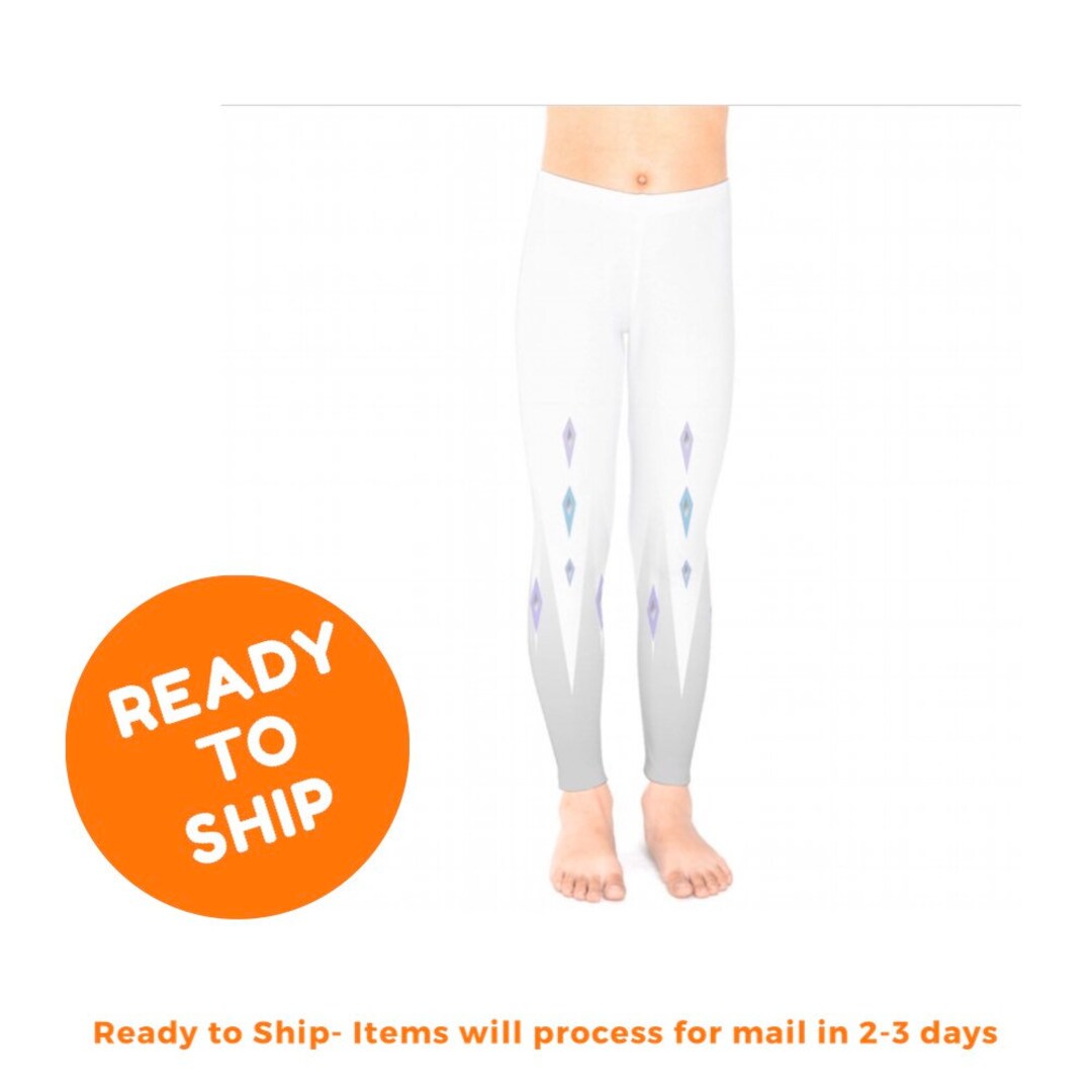 Kids Elsa Fifth Spirit Leggings for Girl - Frozen 2 Costume - Elsa ...