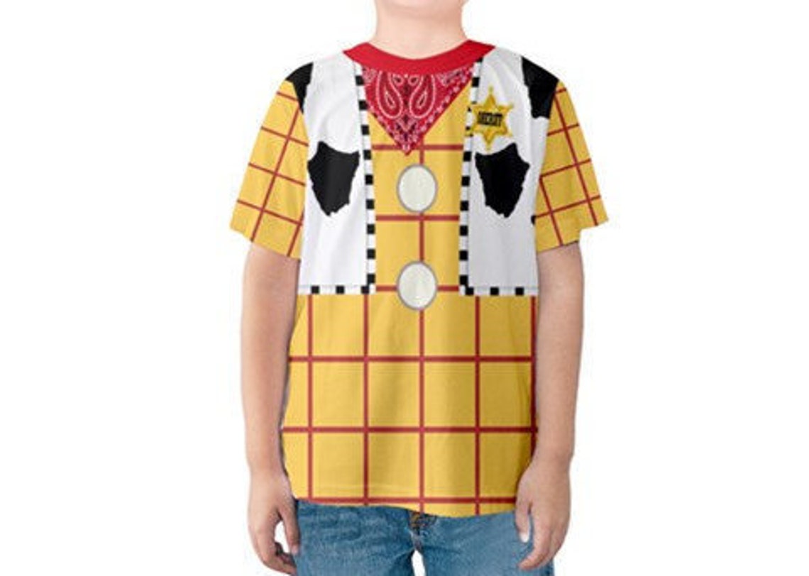 Kid Toy Story Woody Costume Tshirt Toddler Woody Costume - Etsy