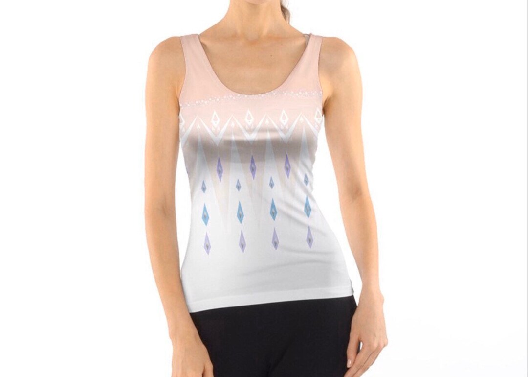 Adult Elsa Tank Top Frozen 2 Tank Top Frozen 2 Costume Fifth Spirit ...