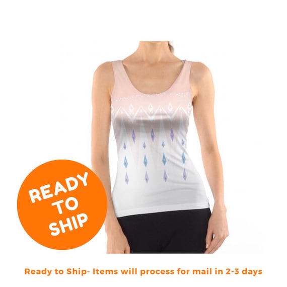 Adult Elsa Tank Top Frozen 2 Tank Top Frozen 2 Costume - Etsy