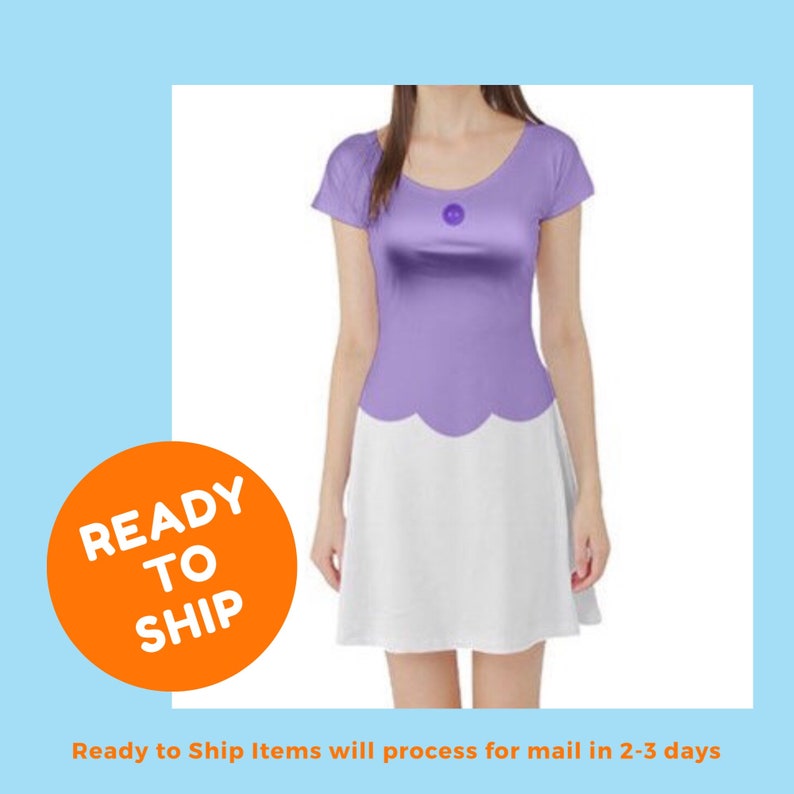 Daisy Duck Dress Disney Bound Woman Dress Daisy Duck - Etsy