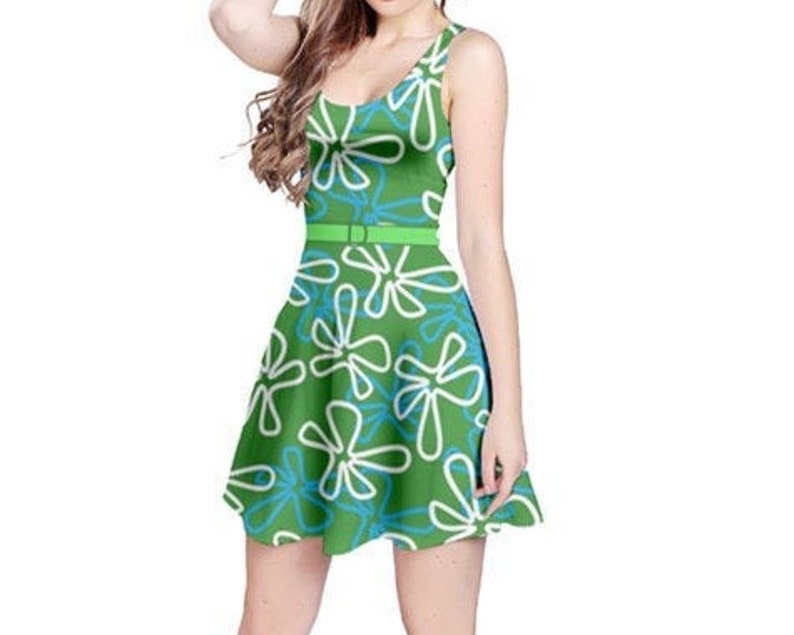 Adult Inside Out Disgust Dress - Disgust Outfit - Disney Birthday ...
