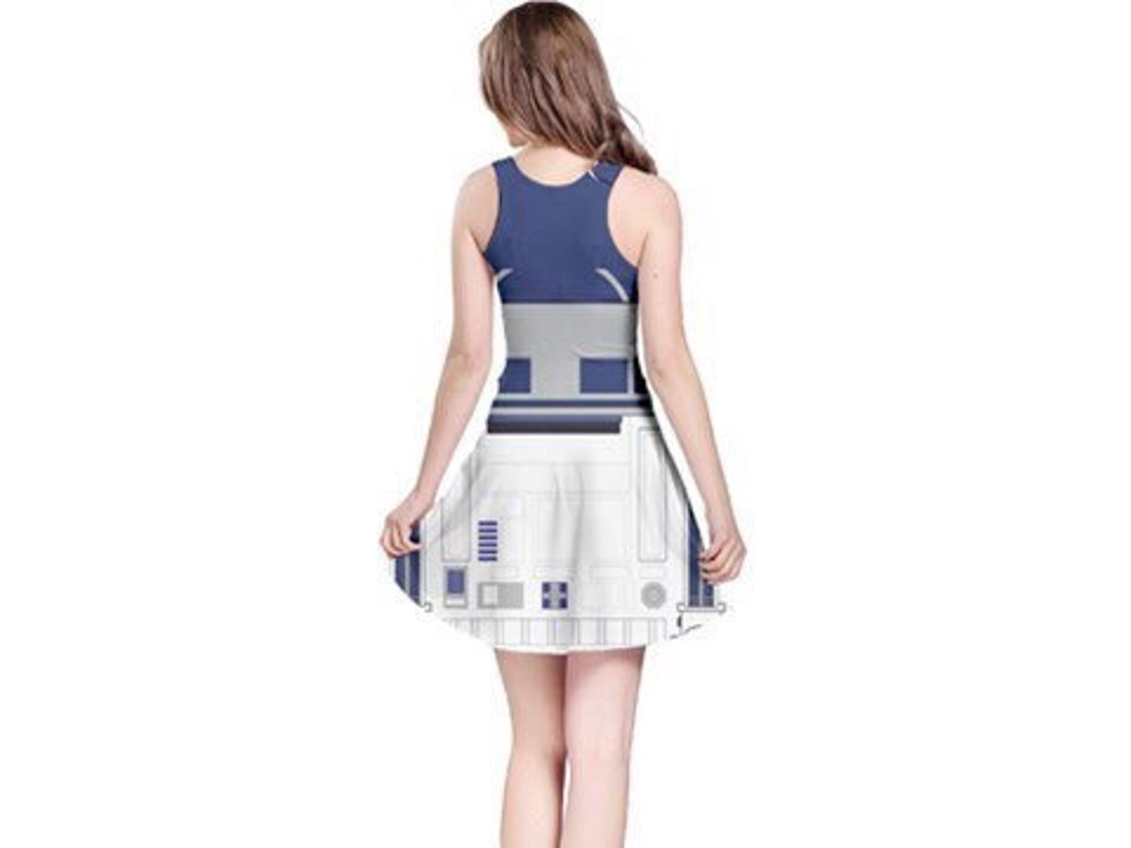 Woman R2D2 Dress Star Wars Adult R2D2 Costume R2D2 Dress - Etsy