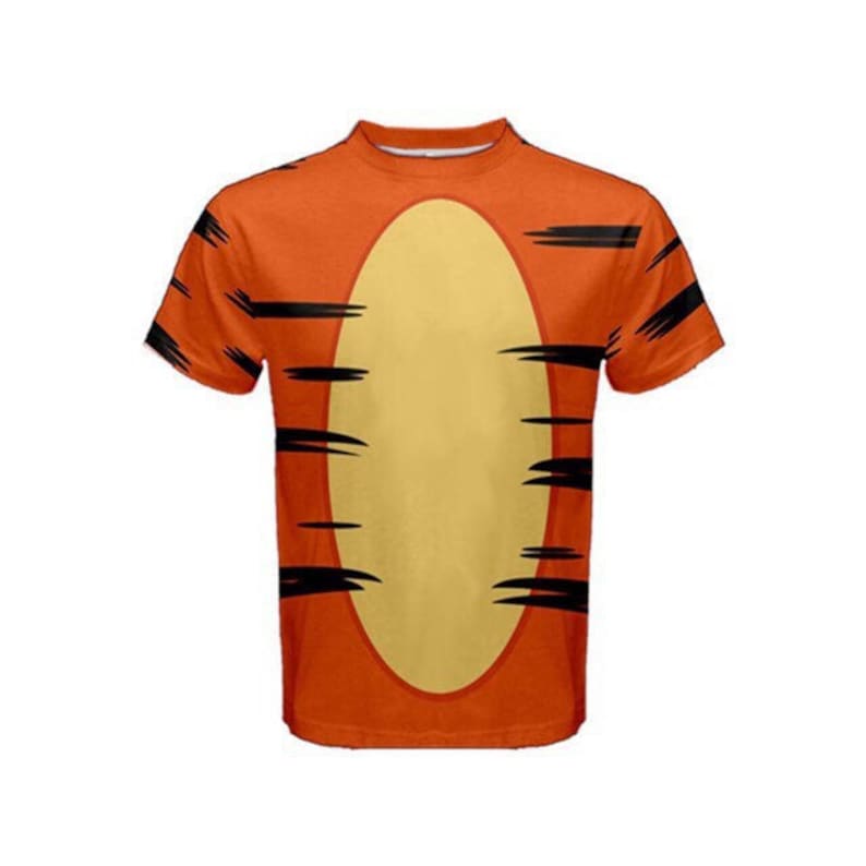 Adult Tigger T-shirt - Adult Tigger Costume - Winnie the Pooh - Etsy