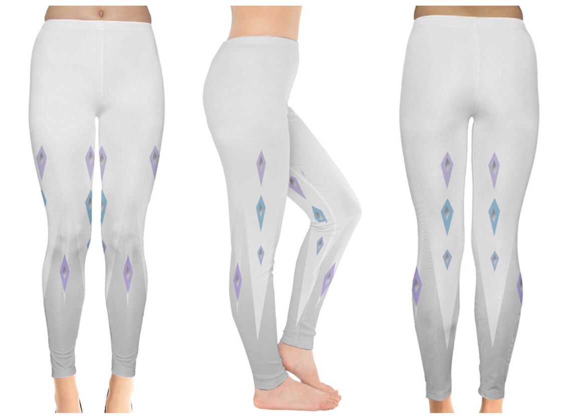 Woman Elsa Leggings Fifth Spirit Elsa Costume Princess - Etsy