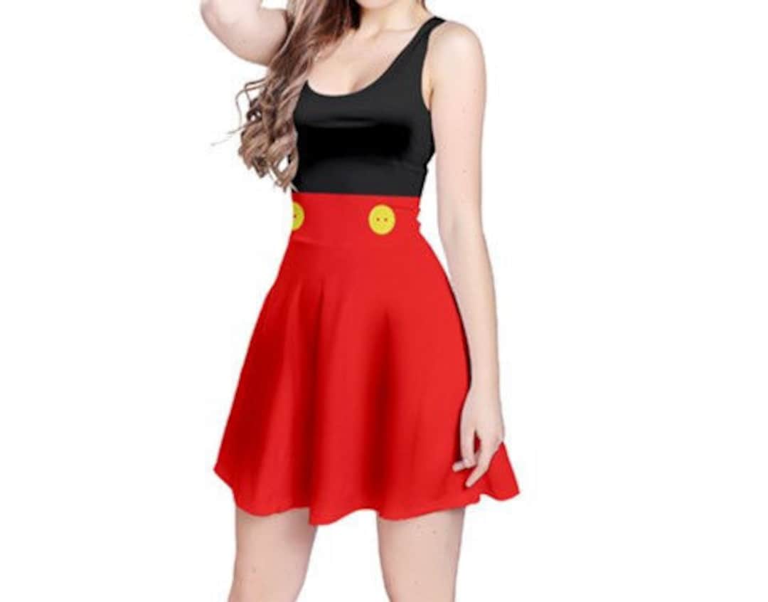 Adult Mickey Mouse Dress - Mickey Outfit - Disney Birthday Costume ...