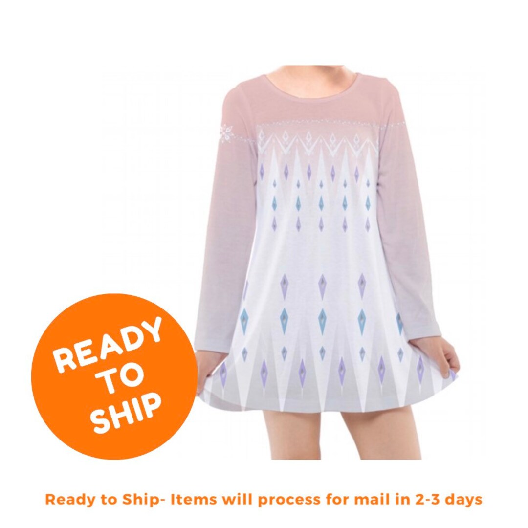 Girl Elsa Dress Frozen 2 Costume Elsa Costume Fifth Spirit Elsa Dress ...