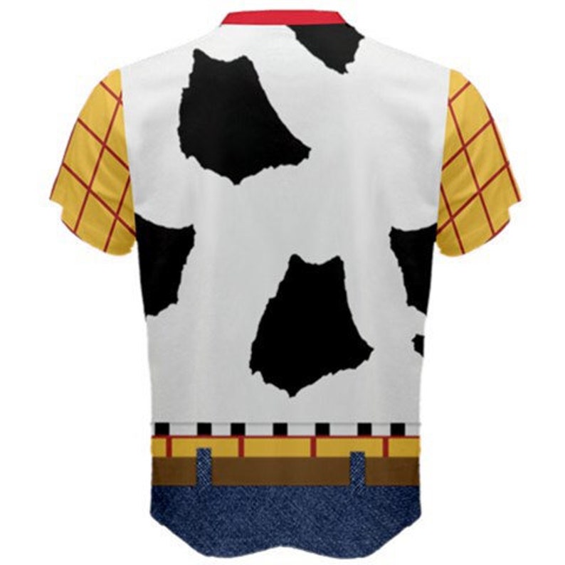 Toy Story Woody Tshirt With Belt - Adult Woody Costume - Toy Story ...