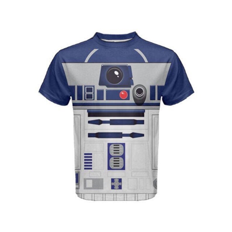 Adult R2D2 T-Shirt star wars Disney Birthday Costume - Etsy Italia