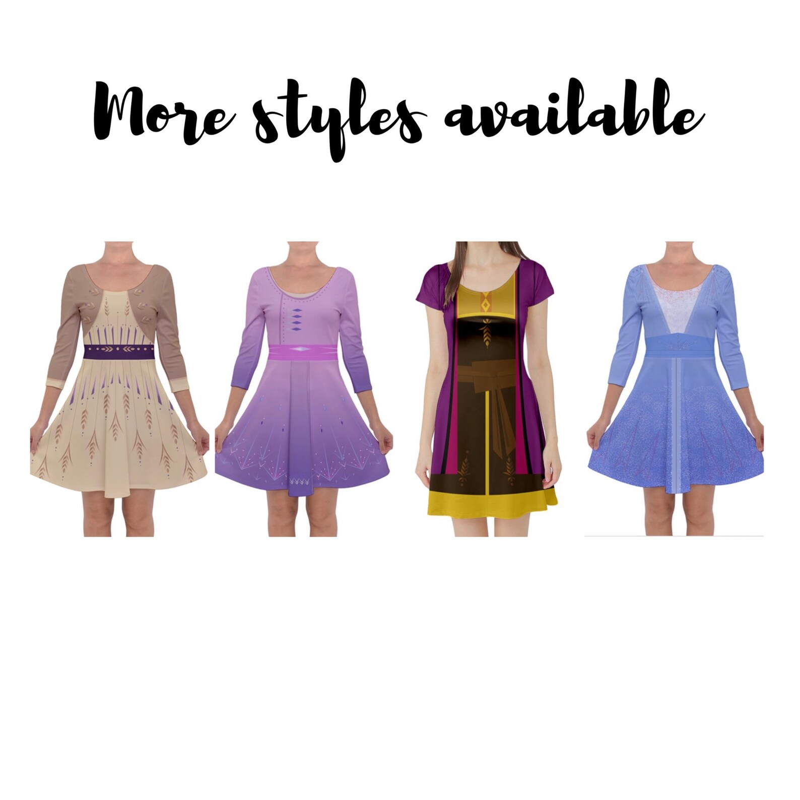Adult Anna Dress - Frozen 2 - Anna Celebration Dress - Frozen 2 Costume ...