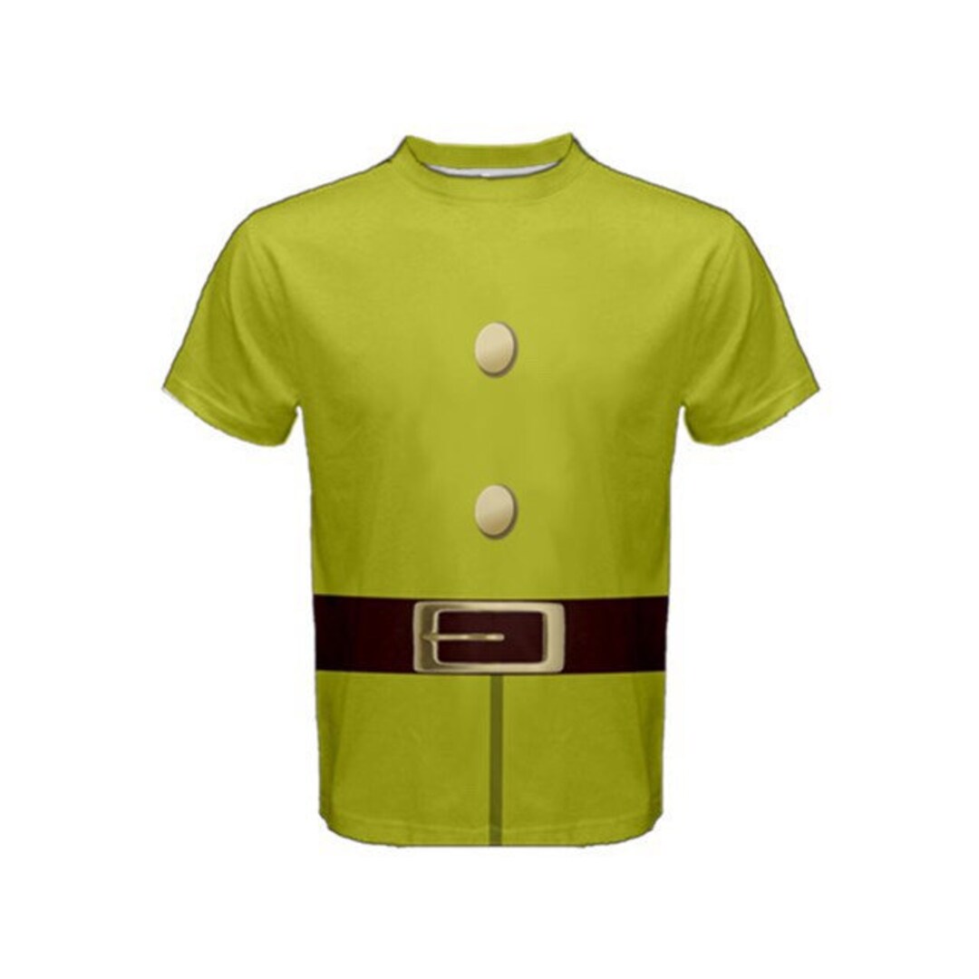 Adult Snow White Dwarfs Dopey T-shirt for Men Dopey Costume - Etsy
