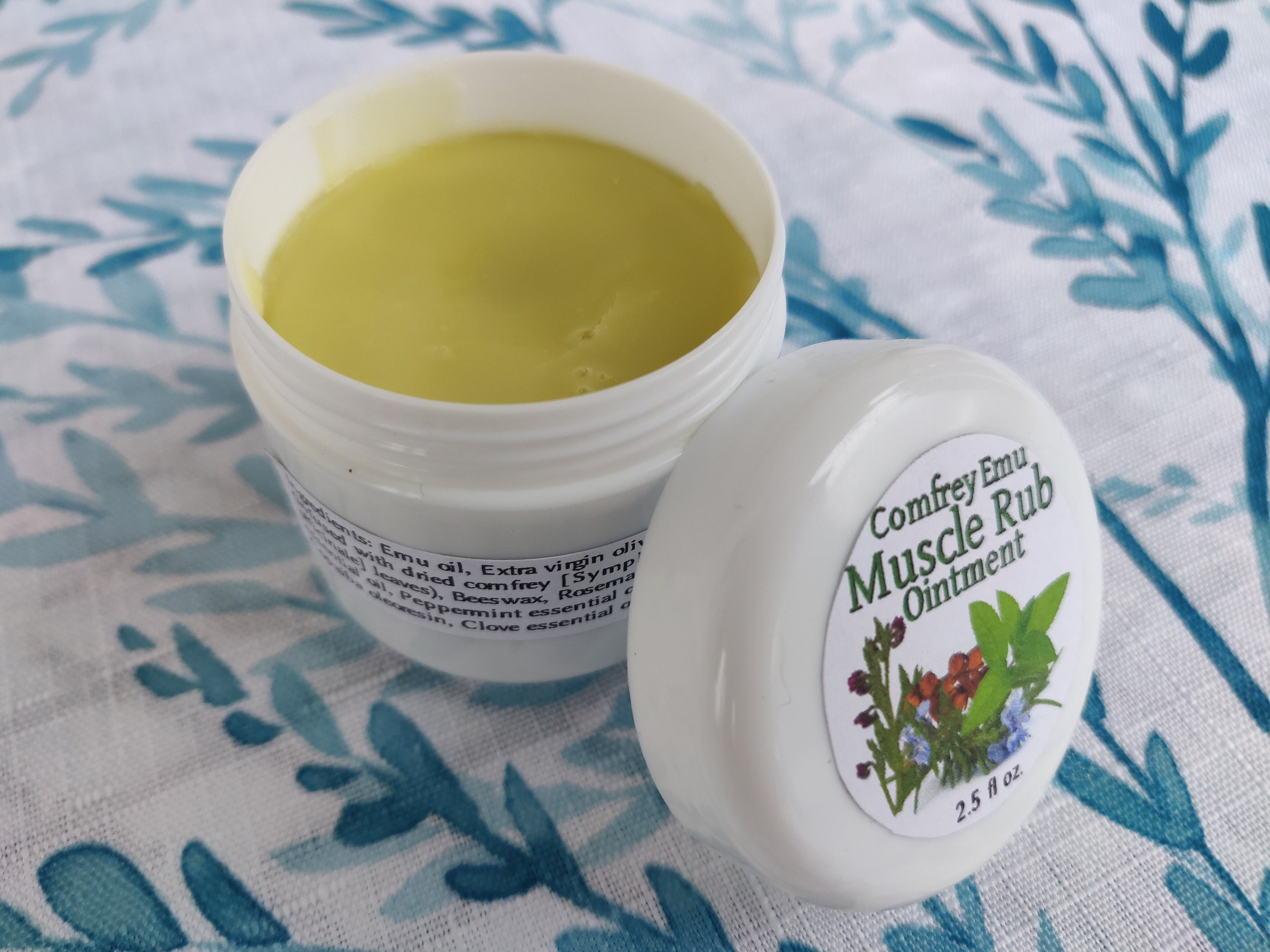 Comfrey Emu Muscle Rub Ointment - Etsy