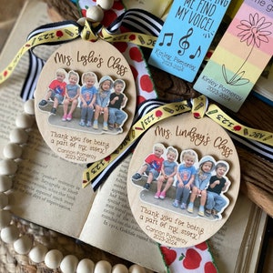 Class Picture Ornament, Gift for Teacher From Classroom, Gift From ...
