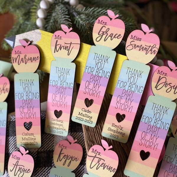 Thank You Bookmark - Etsy