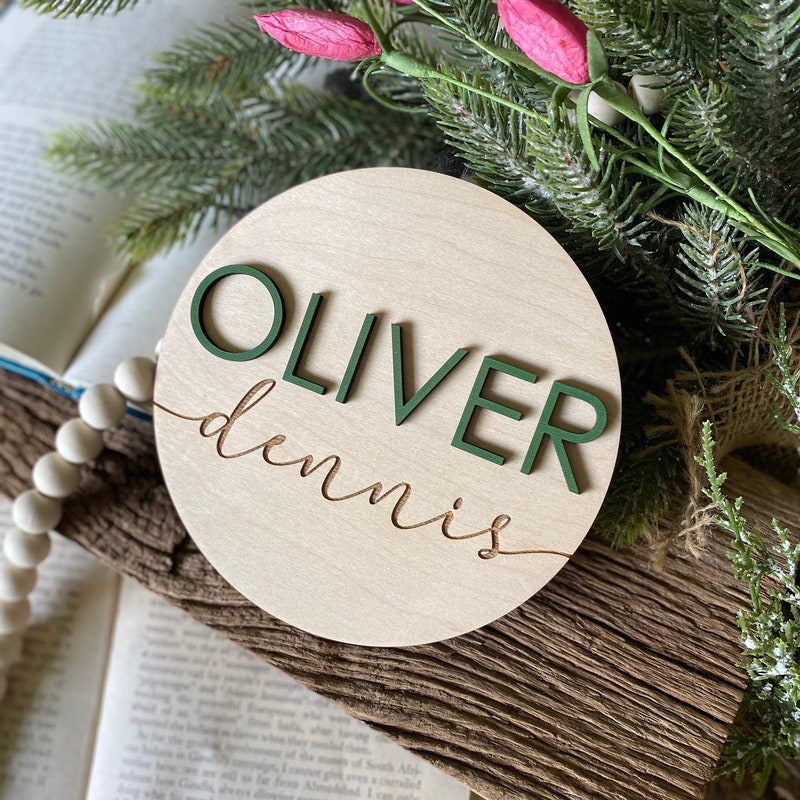 Baby Name Sign - Etsy
