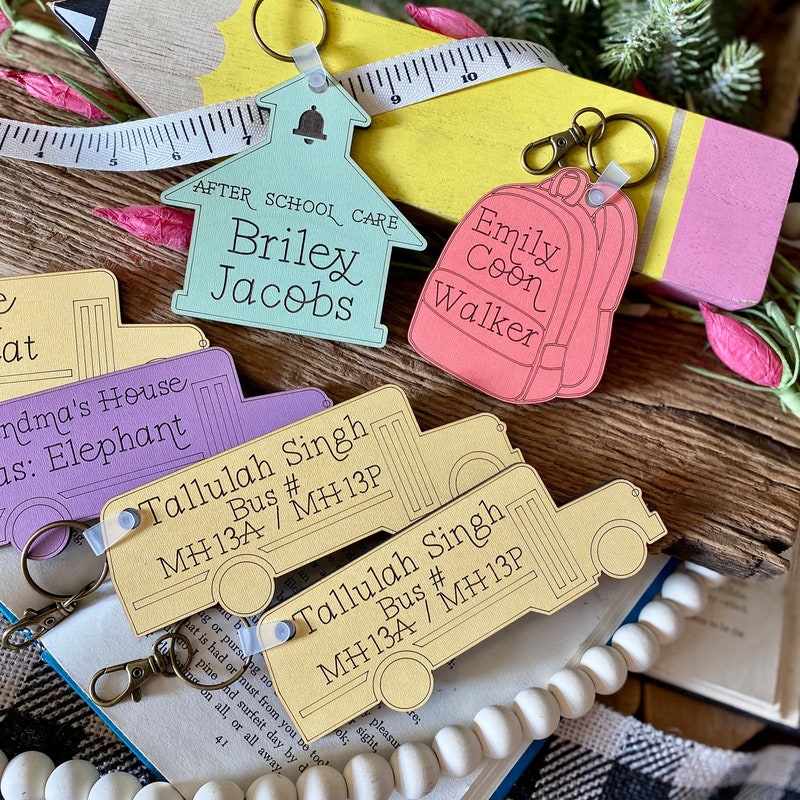 Backpack Tags - Etsy