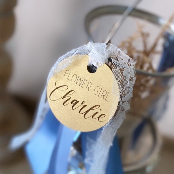 Wedding Name Tags - Etsy