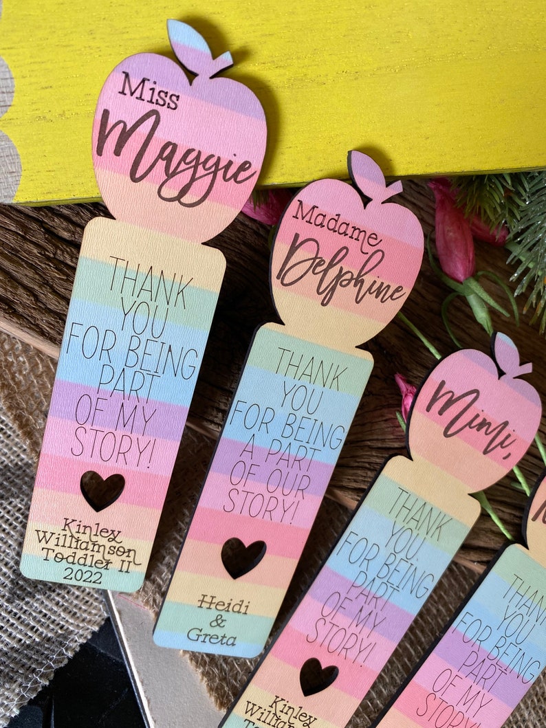 Teacher Bookmark Teacher Appreciation Gift Teacher Gift - Etsy