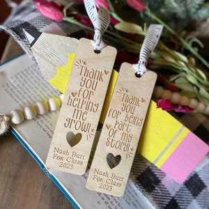 Teacher Bookmark, Teacher Appreciation Gift, Teacher Gift, Gift for ...