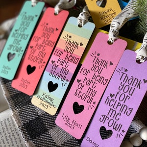 Teacher Bookmark, Teacher Appreciation Gift, Teacher Gift, Gift for ...