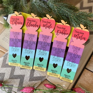 Teacher Bookmark Teacher Appreciation Gift Teacher Gift - Etsy