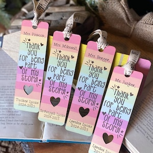 Teacher Bookmark, Teacher Appreciation Gift, Teacher Gift, Gift for ...